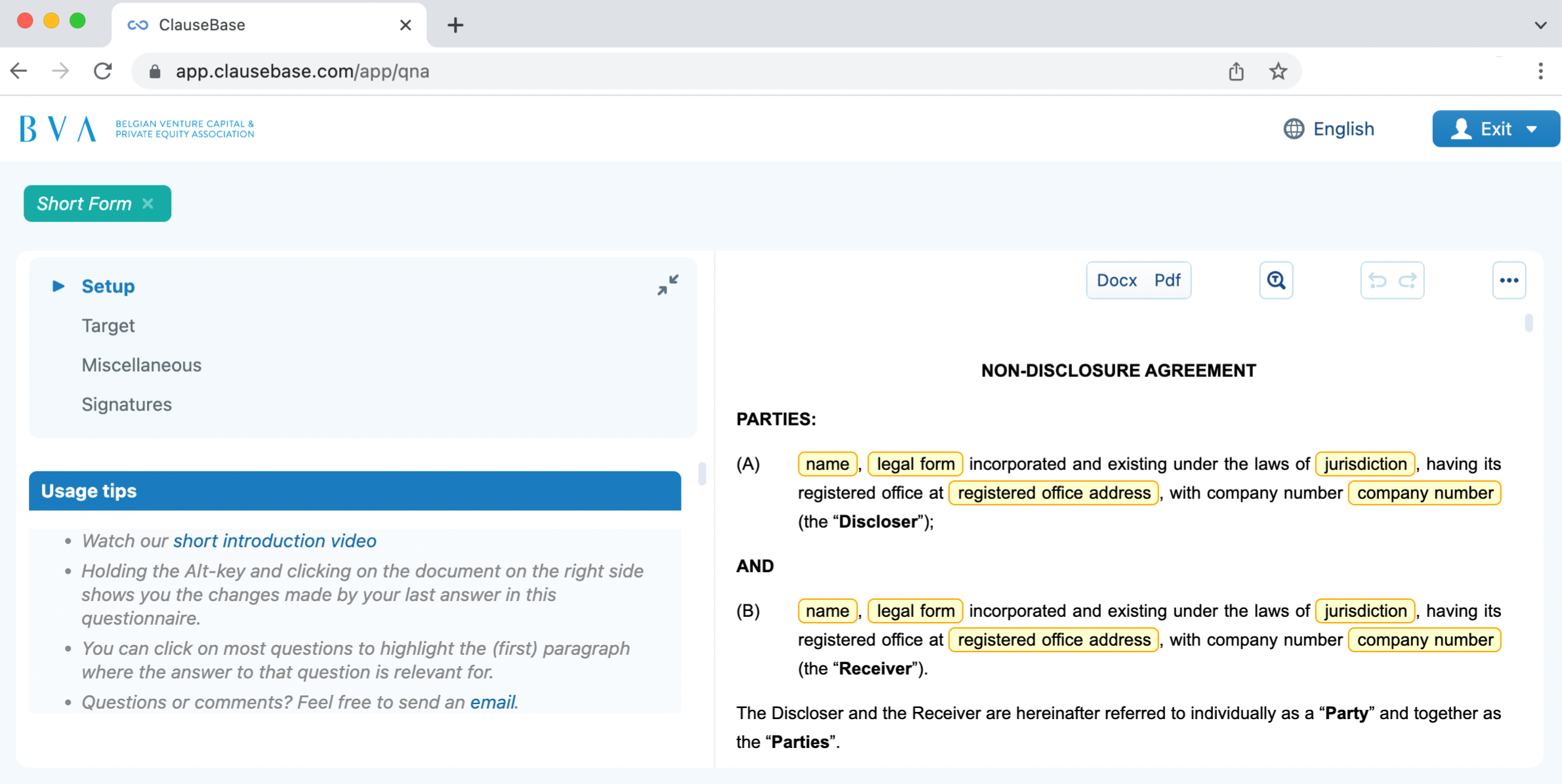 Contract Drafting Software | ClauseBase